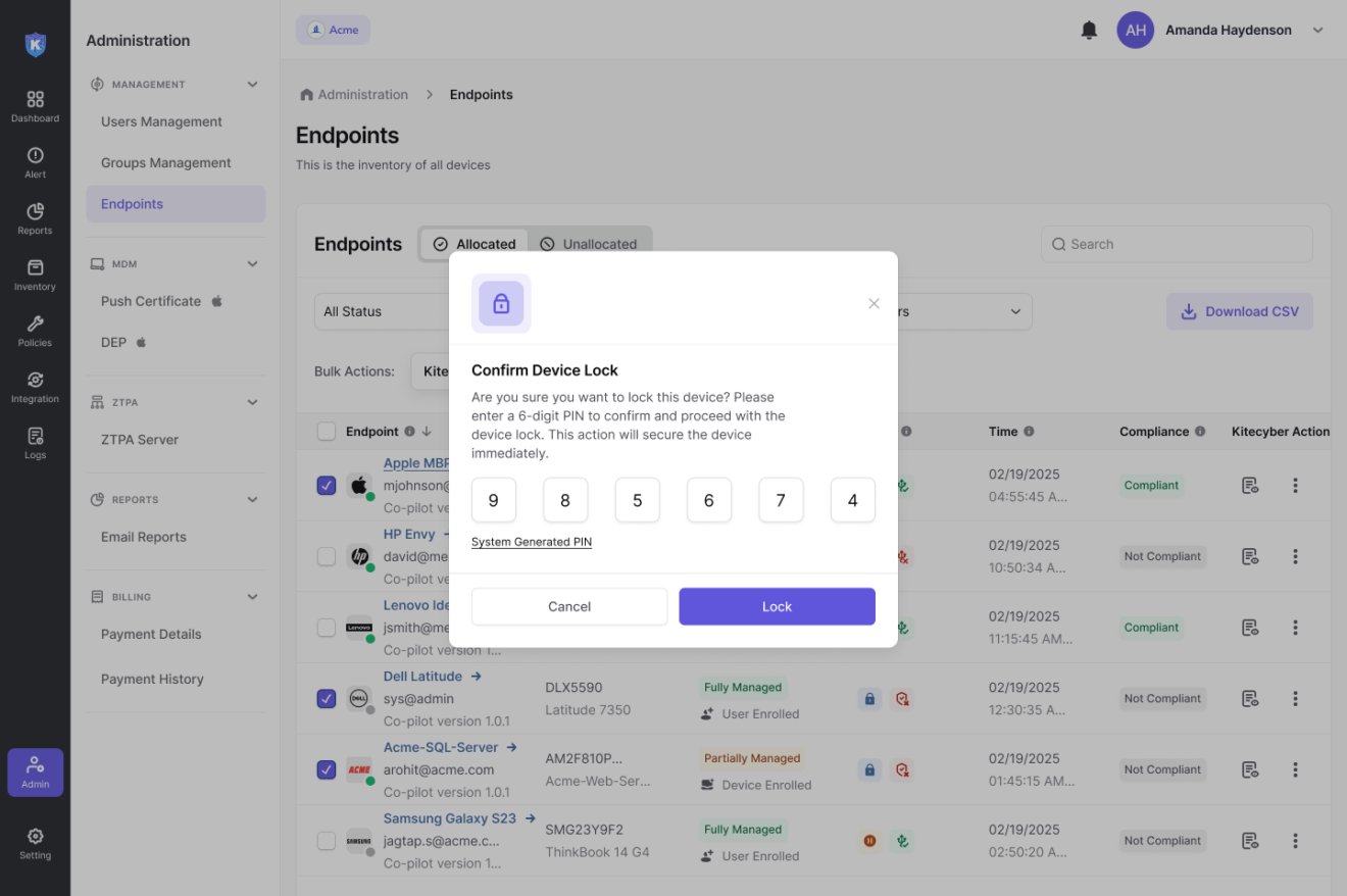 UEM Solution | UEM Tools - Kitecyber