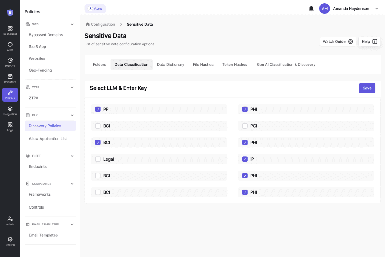 Data Loss Prevention Solution & Vendor - Kitecyber